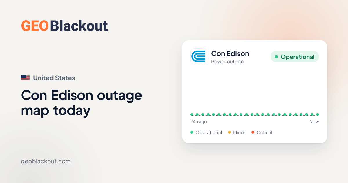 Is there a Con Edison power outage? Live map near you
